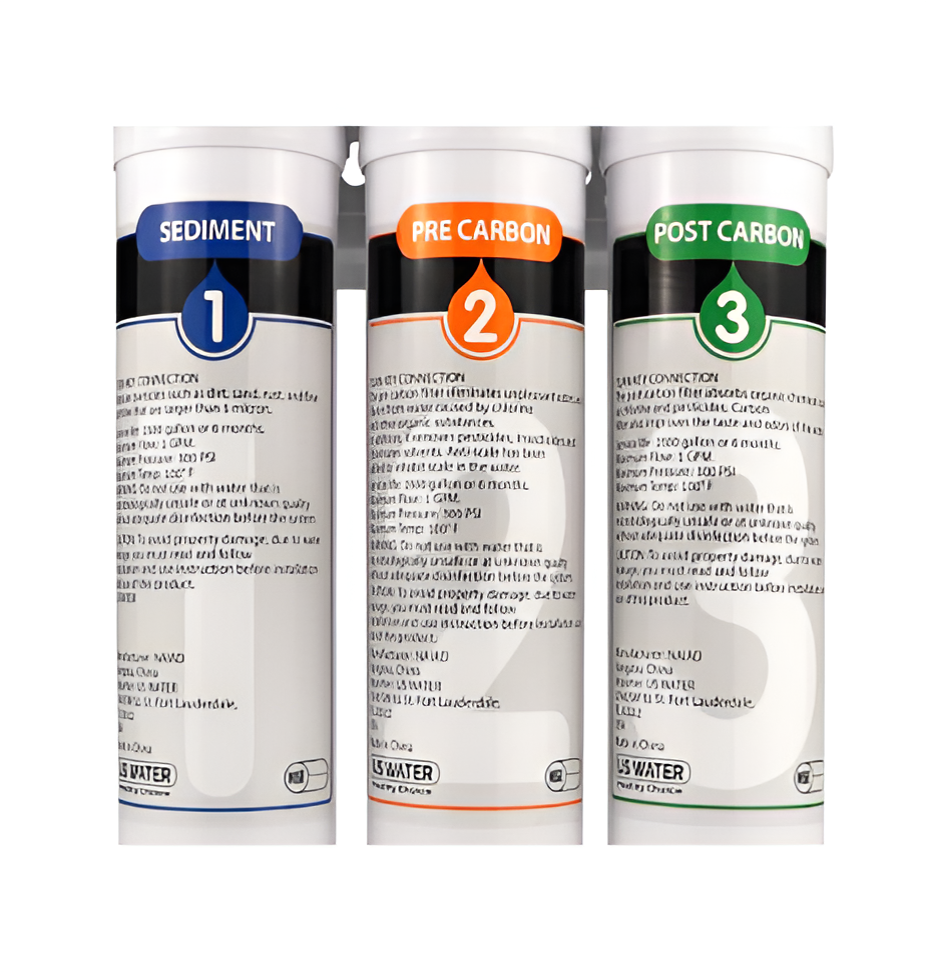 M5 Three-Stage Water Filtration System – Mayim H2O